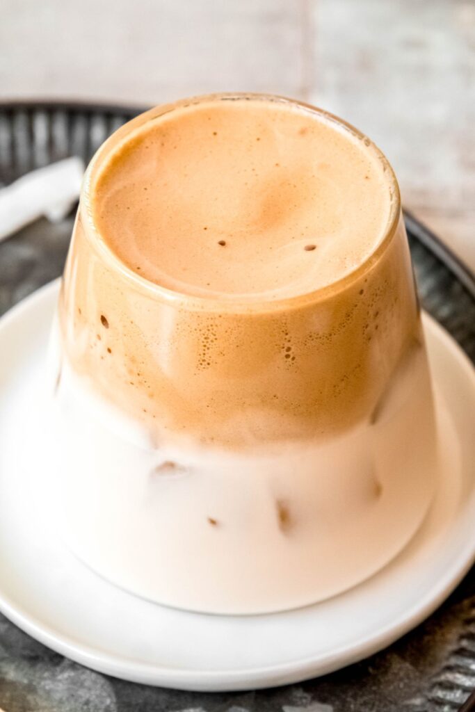Coconut Whipped Coffee (Dalgona Coffee) - coffeecopycat.com