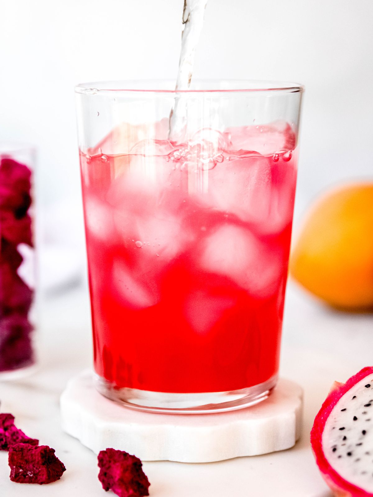 Mango Dragonfruit Refresher (Starbucks Copycat) - coffeecopycat.com