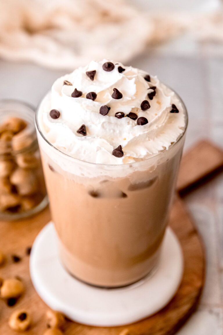 Cookie Dough Iced Coffee - coffeecopycat.com