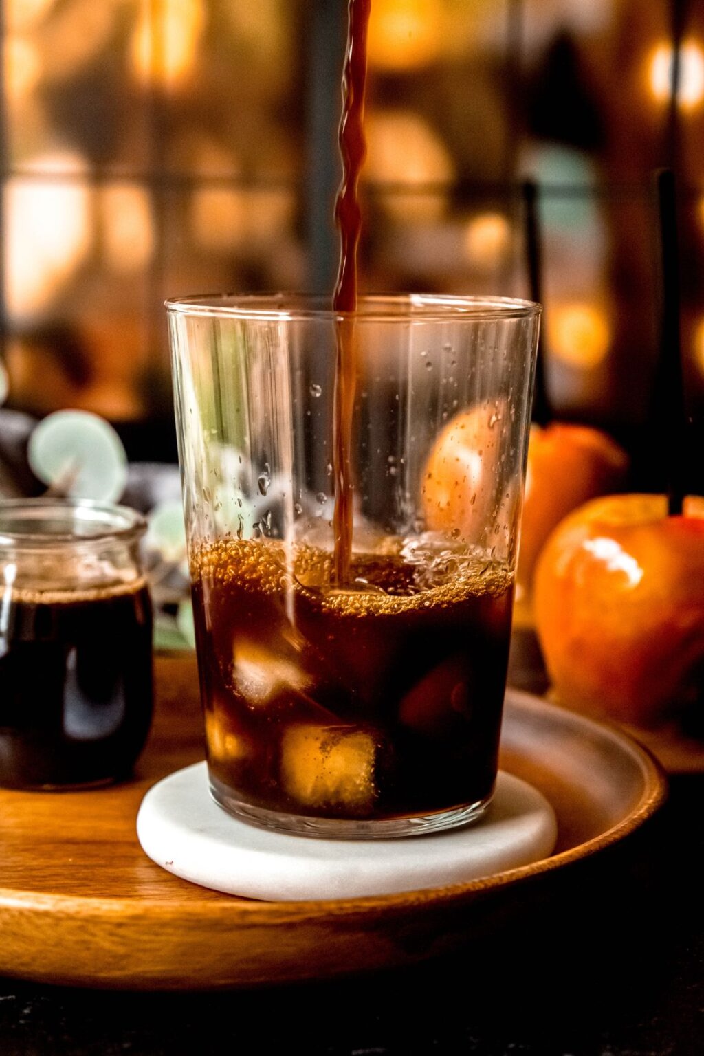Iced Caramel Apple Cream Latte (Starbucks Copycat) - coffeecopycat.com
