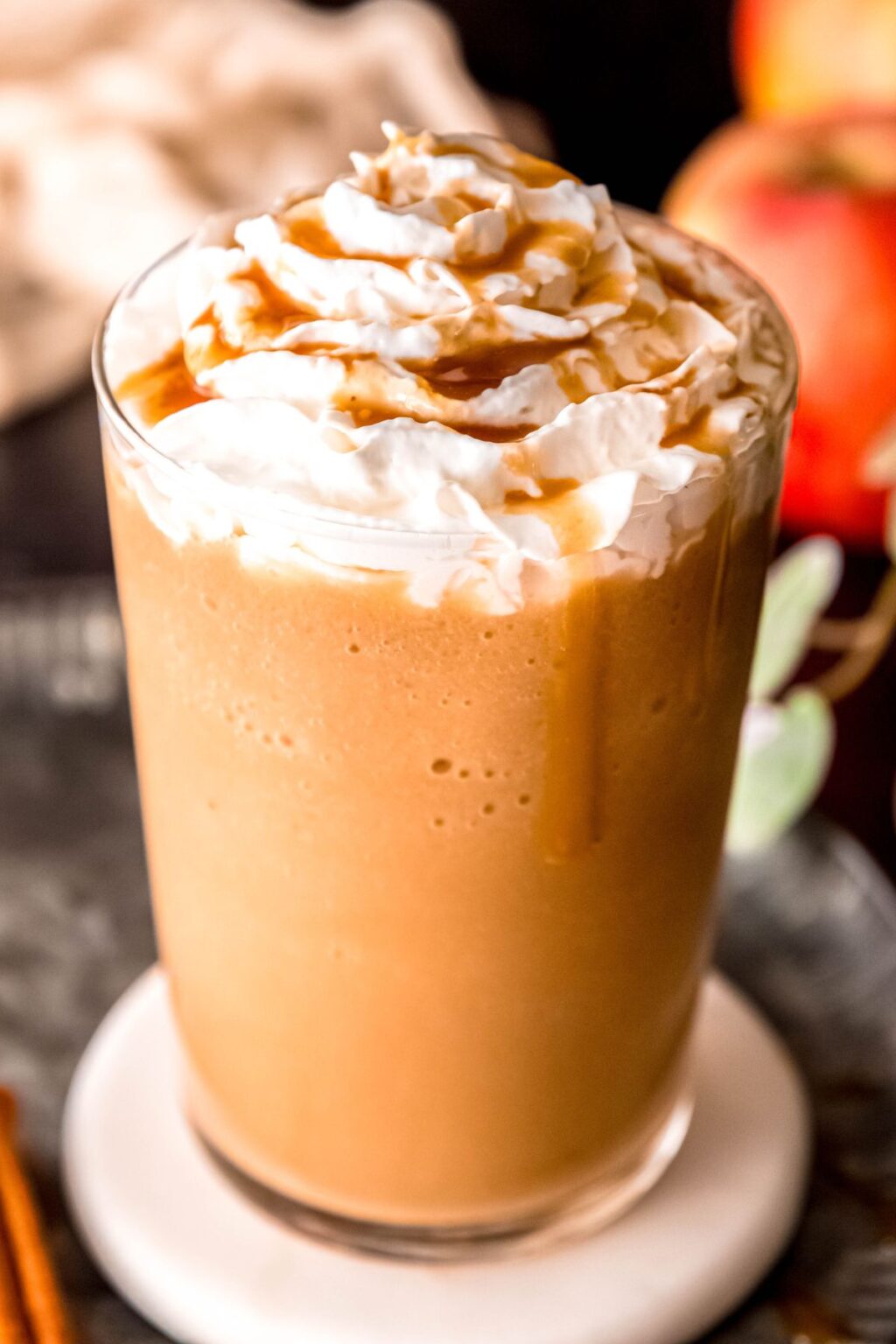 Apple Crisp Oatmilk Frappuccino (Starbucks Copycat) - coffeecopycat.com