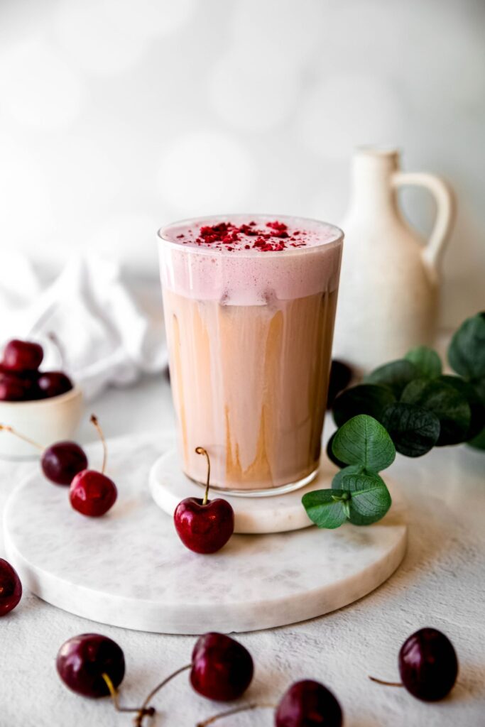 Iced Cherry Chai (Starbucks Copycat) - coffeecopycat.com