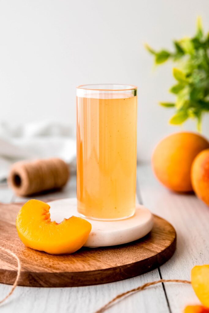 Homemade Peach Syrup - coffeecopycat.com