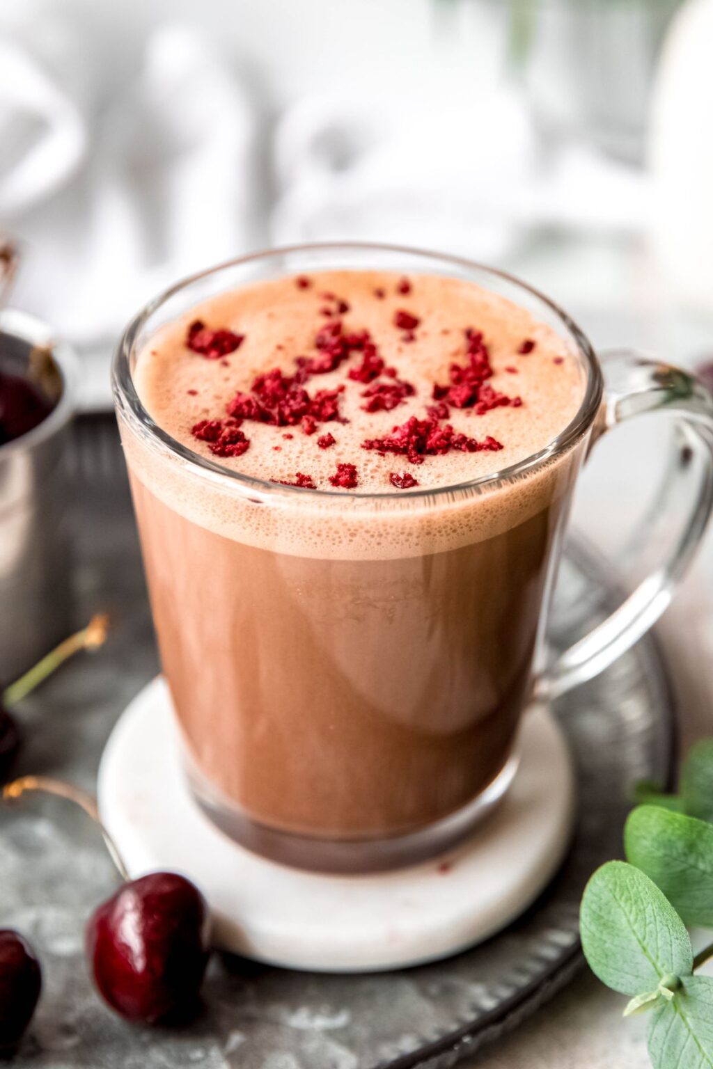 Cherry Mocha Latte - coffeecopycat.com