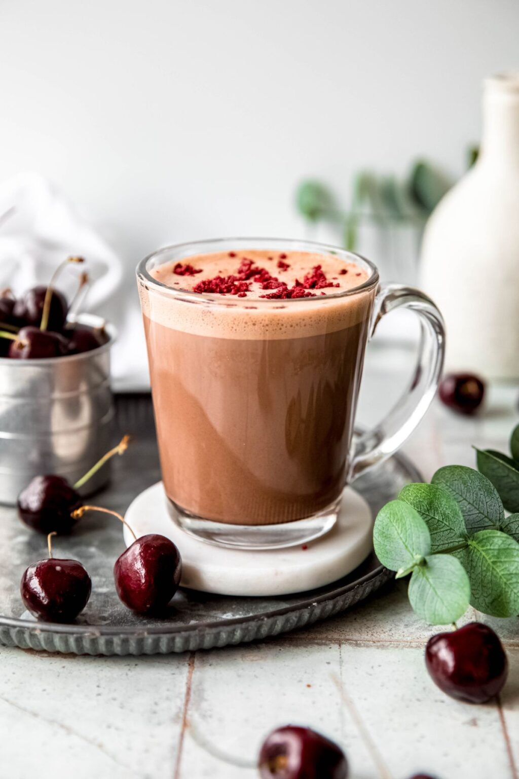 Cherry Mocha Latte - coffeecopycat.com
