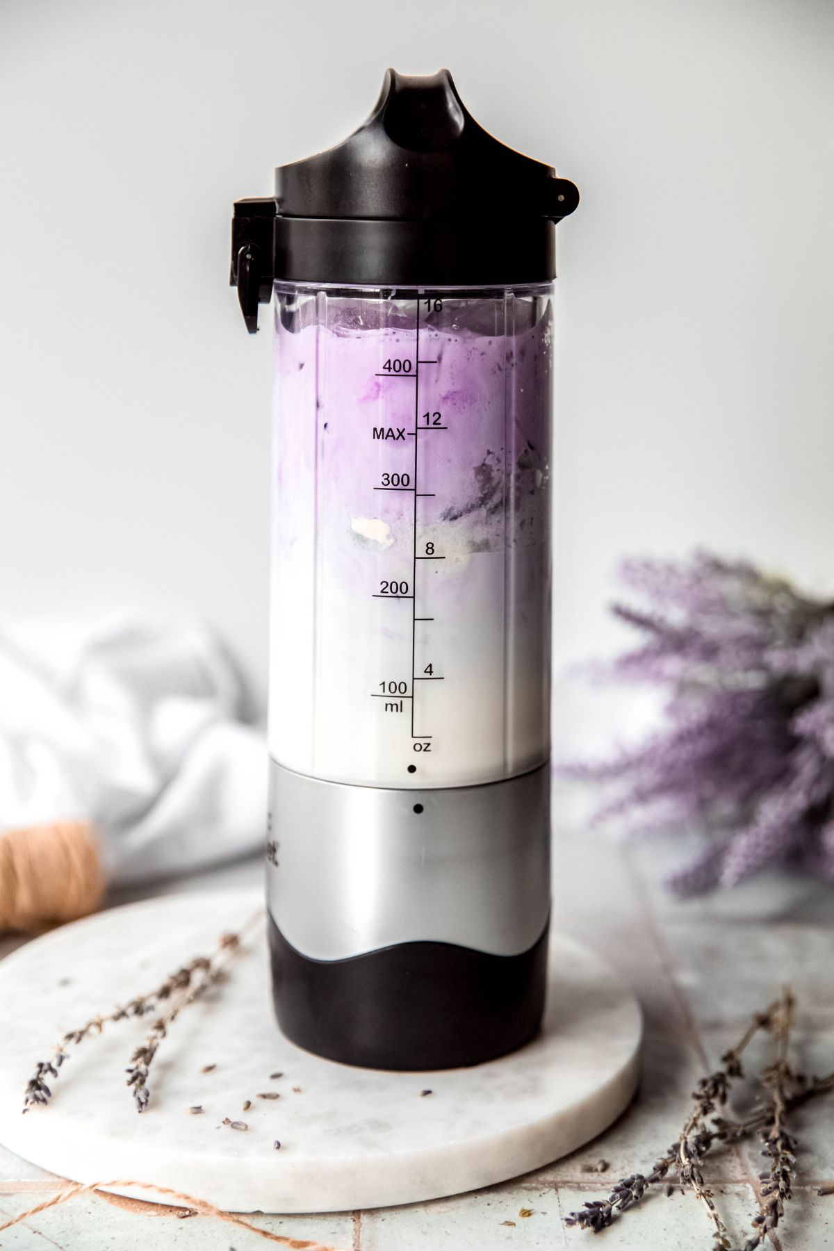 Lavender Crème Frappuccino (Starbucks Copycat) - coffeecopycat.com