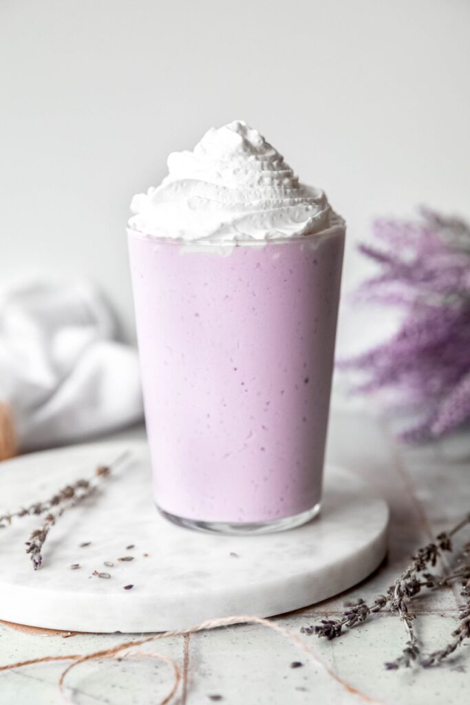 Lavender Crème Frappuccino (Starbucks Copycat) - coffeecopycat.com