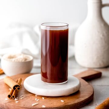 Horchata Syrup (Starbucks Copycat) - coffeecopycat.com