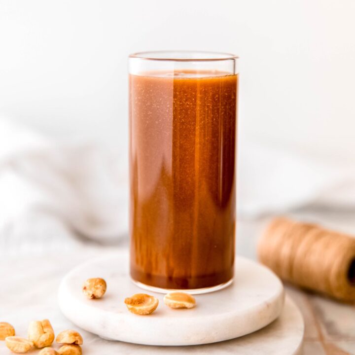 Peanut Butter Syrup - coffeecopycat.com