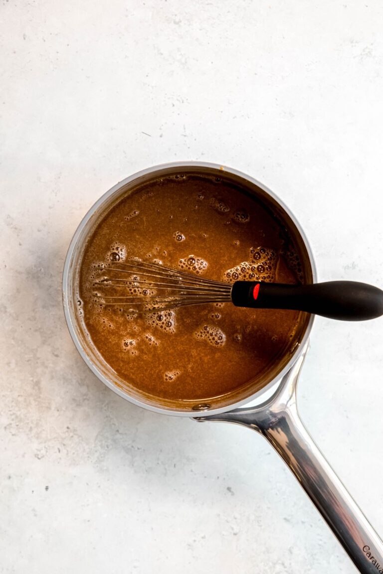 Peanut Butter Syrup - coffeecopycat.com