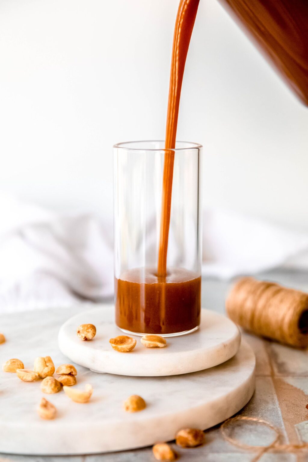 Peanut Butter Syrup - coffeecopycat.com