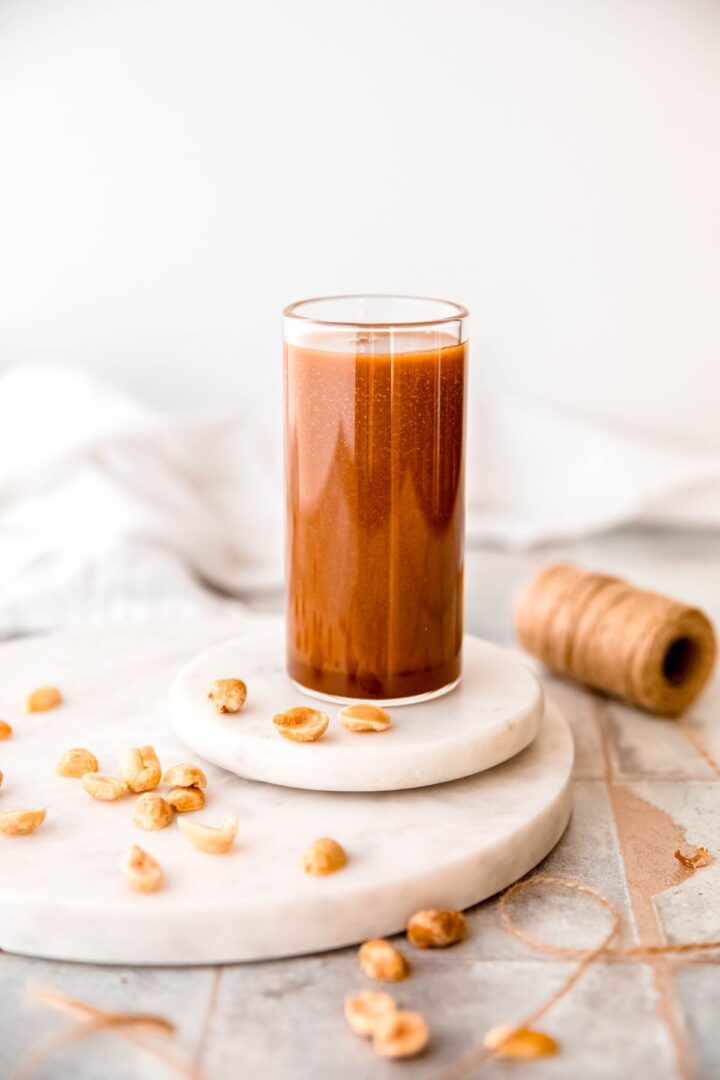 Peanut Butter Syrup - coffeecopycat.com