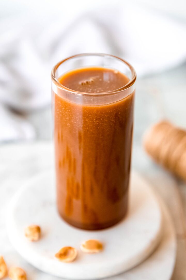 Peanut Butter Syrup - coffeecopycat.com
