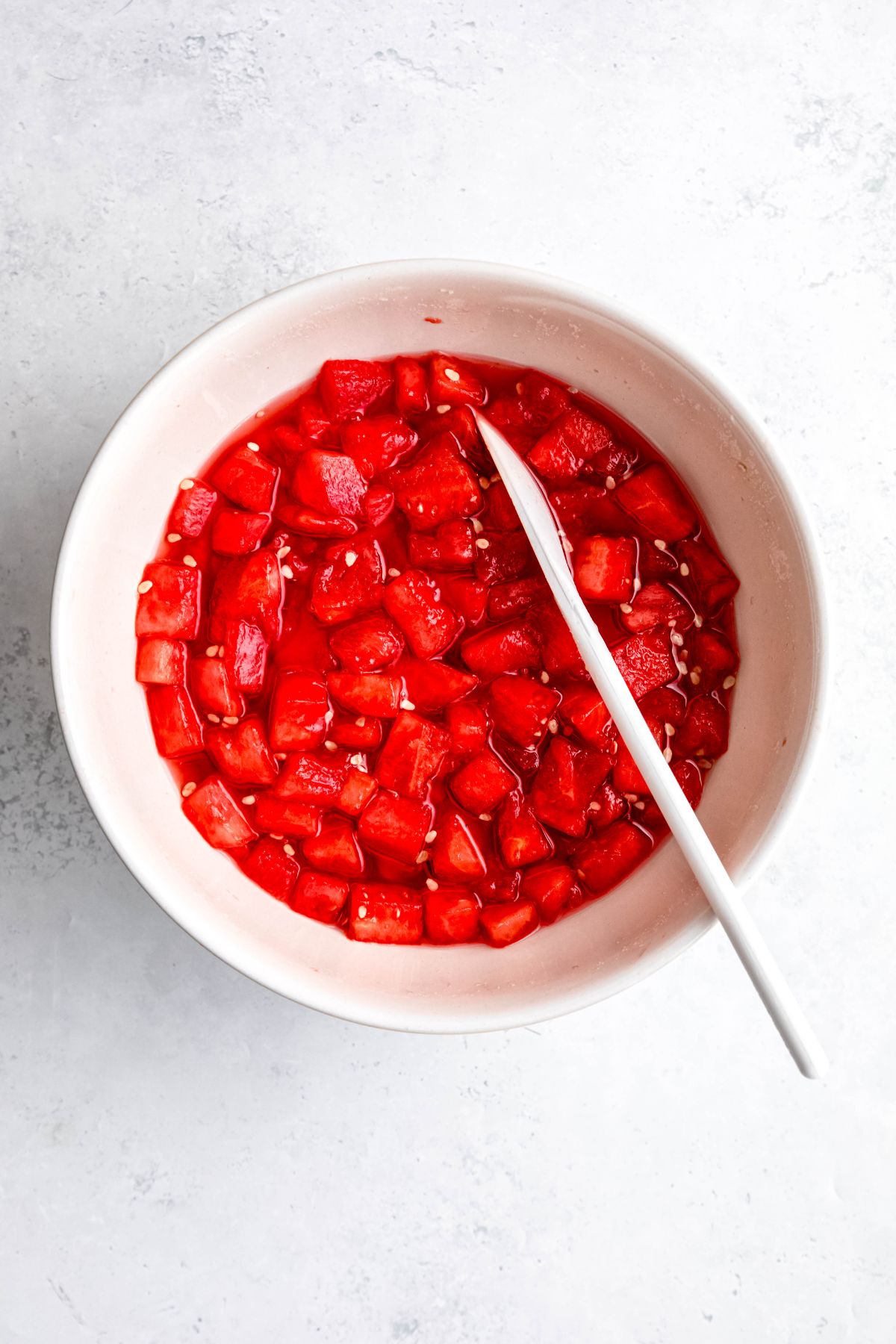 Homemade Watermelon Syrup - coffeecopycat.com