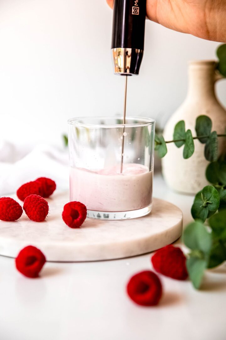 Raspberry Cold Foam (Starbucks Copycat) - coffeecopycat.com