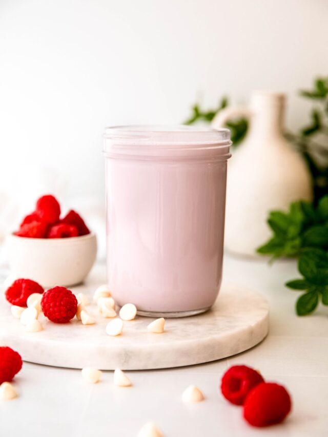 Raspberry Cold Foam (Starbucks Copycat) - coffeecopycat.com
